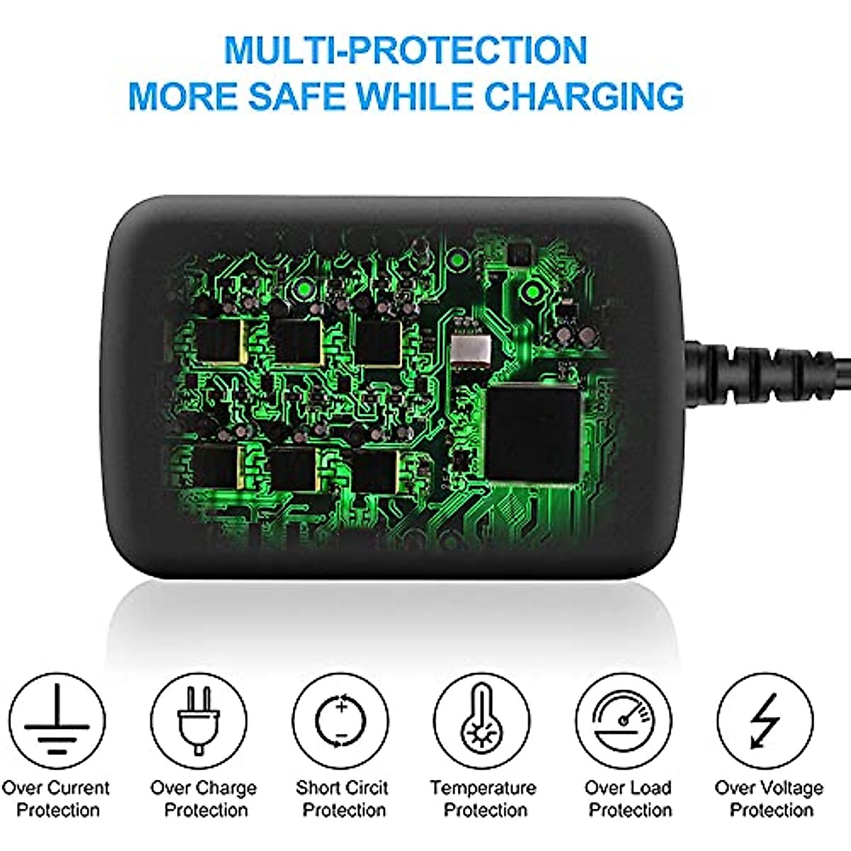 SSSR Barrel Tip AC Adapter for Hitachi Digital 8 Hi8 8mm Video Camcorder VHSC Camera VM-D865 VM-D865LA VM-D965 VM-D965LA VM-D873LA VM-D875LA VM-D975LA