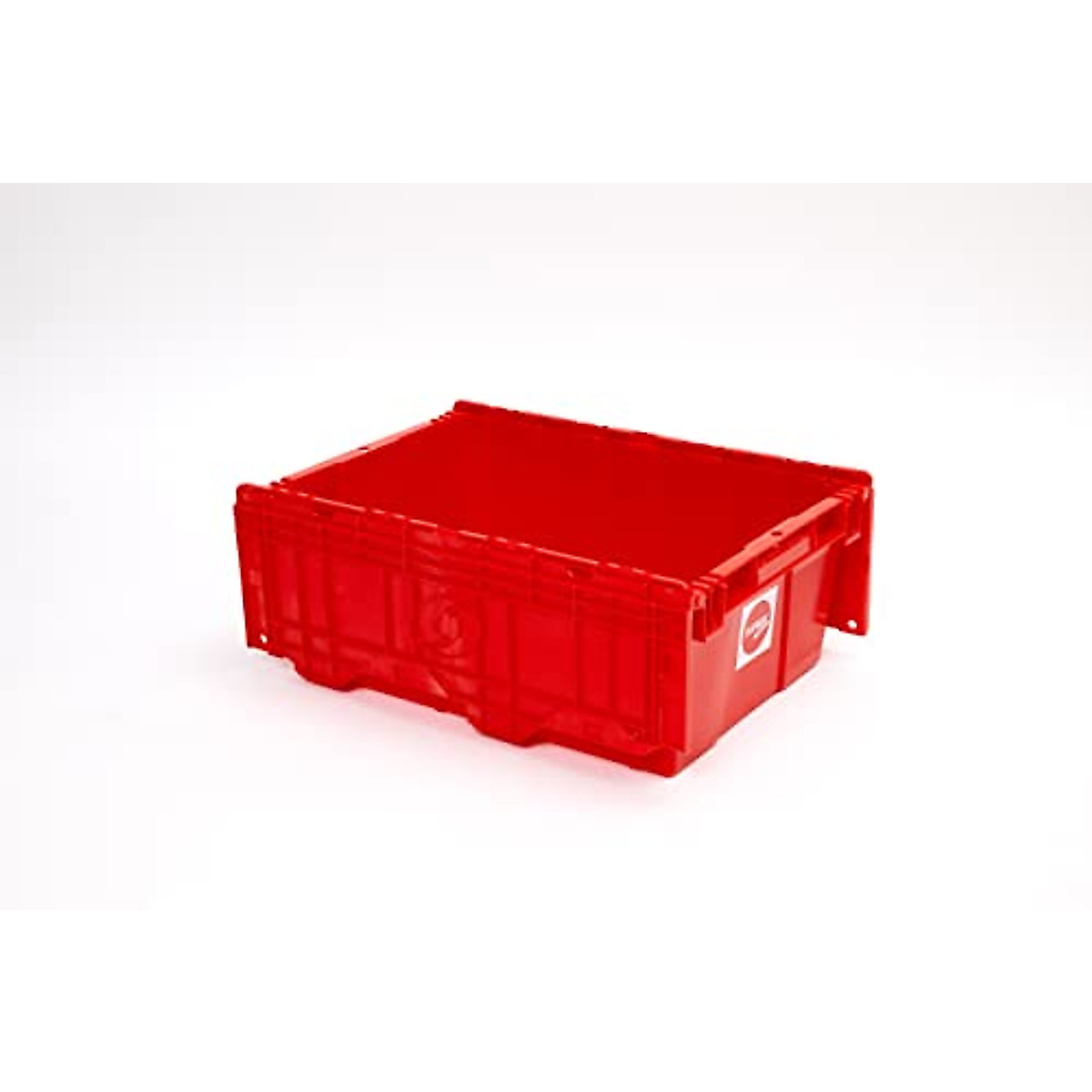 The Box Store by FlatRate Moving Plastic Shipping/Storage Tote W/ Attached Lid 21X15X9