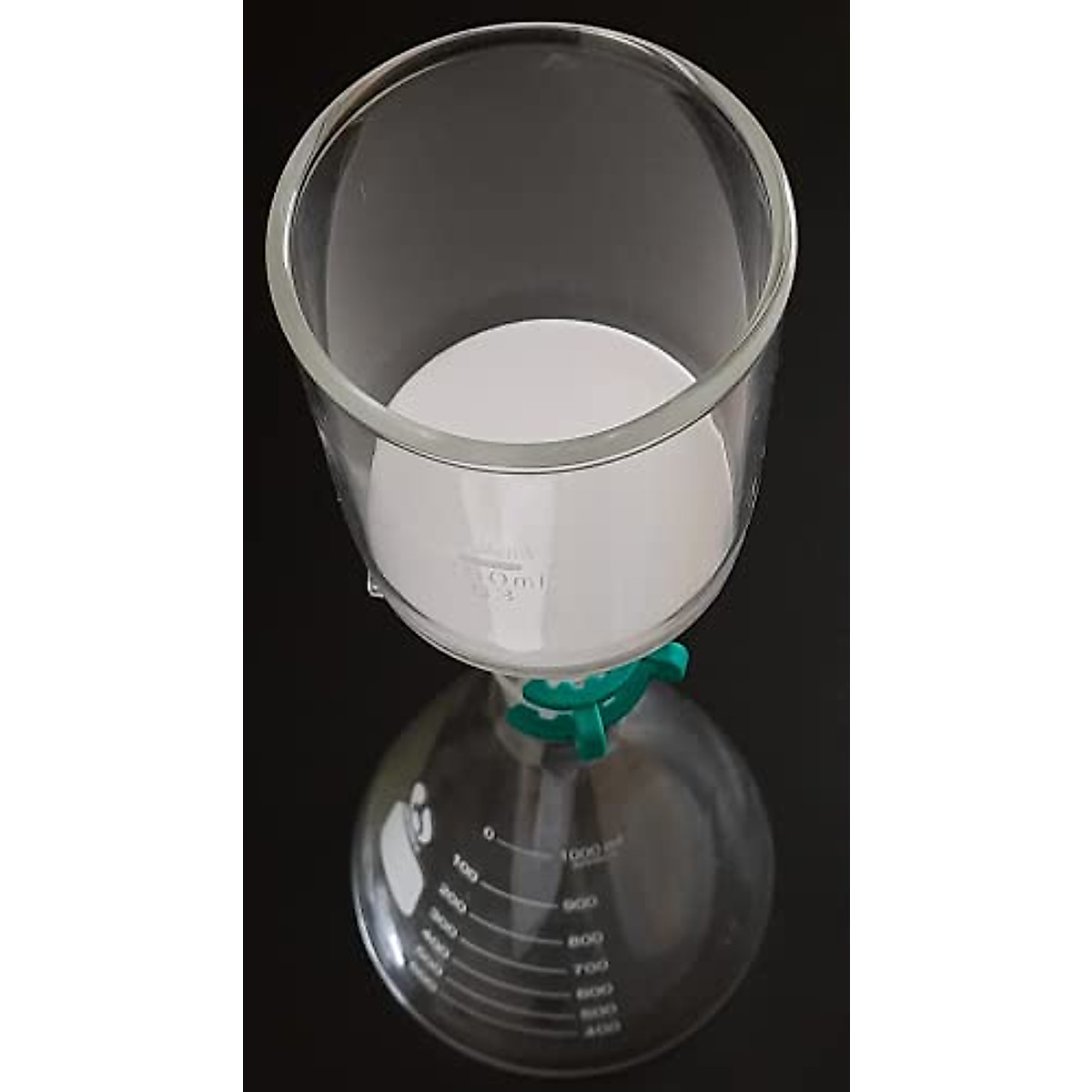 Glass Vacuum Suction Filter Filtration Kit 1000mL Conical Flask 250ml Buchner Funnel (250/1000ml)
