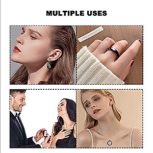 Resin Ring Molds Silicone, Silicone Molds for Epoxy Resin, Resin Molds 14 Sizes with Round and Rhombic Faces for Making Rings, Earrings, Pendants, Crafts for Christmas Gifts