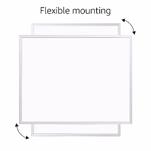 Amazon Basics Small Dry Erase Whiteboard, Magnetic White Board with Marker and Magnets - 11 x 14 Inches, Aluminum Frame