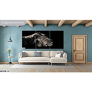 Lion (Panthera leo) - Print/Canvas/Acrylic/Metal (Print Only, 11x14 Inches)