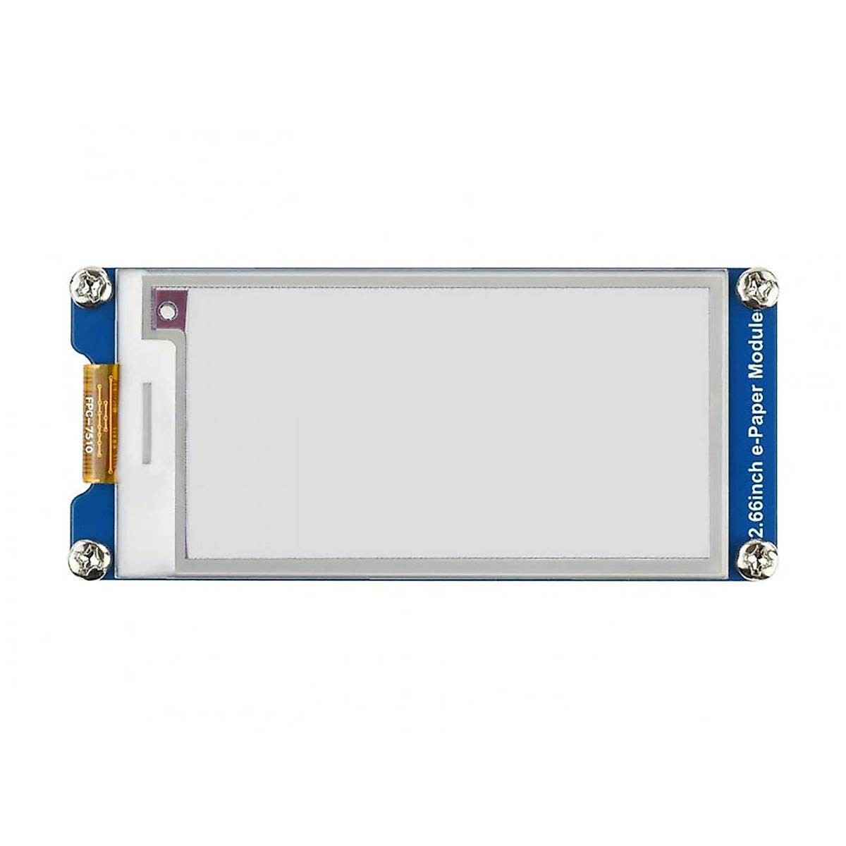 Coolwell Waveshare 2.66inch E-Paper E-Ink Display Module (B) for Raspberry Pi/Jetson Nano, 296×152 Pixels, SPI Interface,Red/Black/White Three-Color