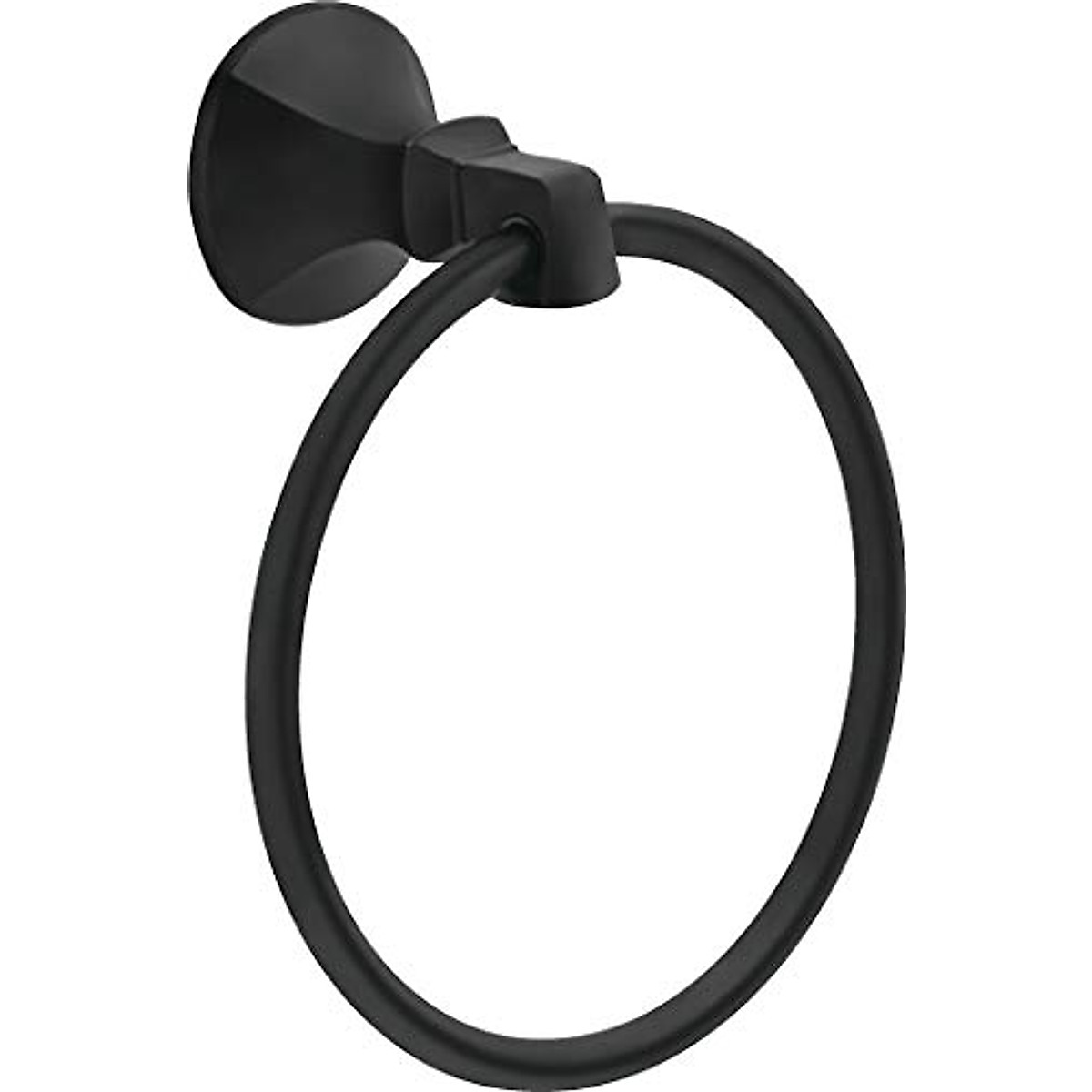 Delta Faucet 76446-BL Ashlyn Wall Mounted Towel Ring in Matte Black