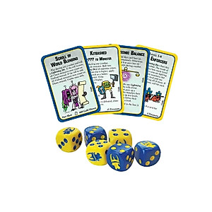 Steve Jackson Games Munchkin Warhammer Age of Sigmar Lightning Dice , Blue