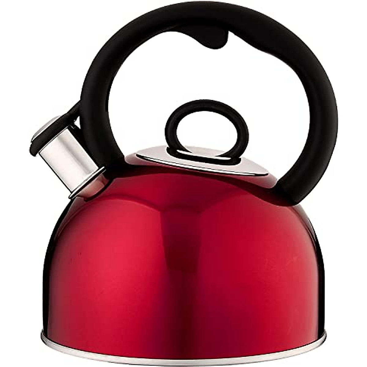 Cuisinart CTK-S17MR Aura 2-Quart Teakettle, Make 2-Quarts of Boiling Water in this Classic Tea Kettle, Metallic Red