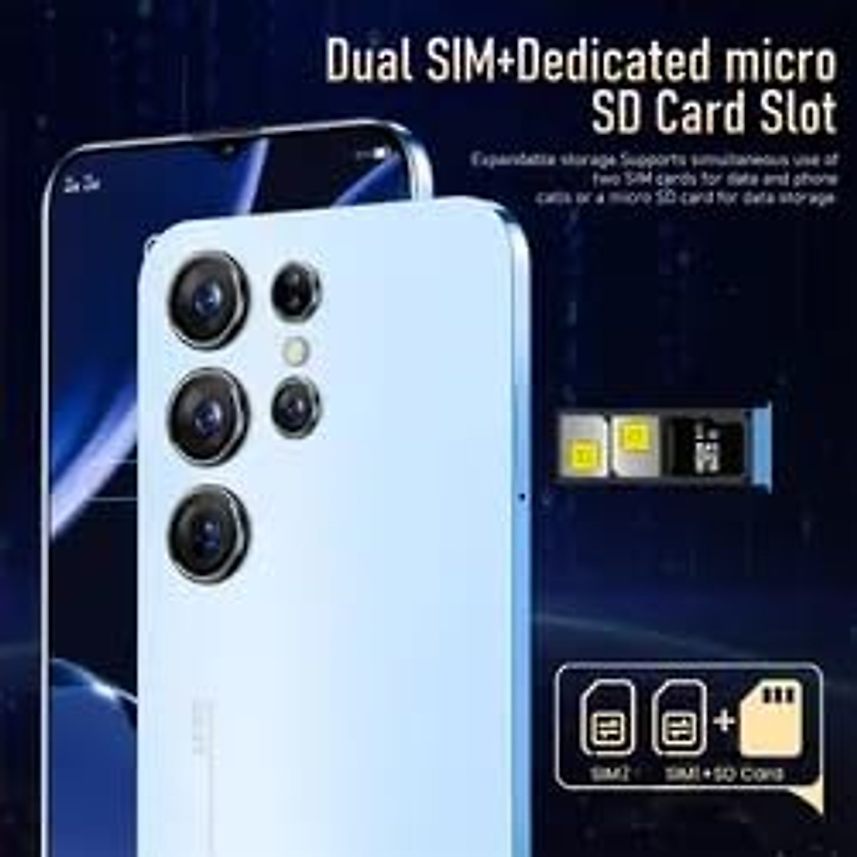 Mobile Phone S23 Ultra 6.8 Inch 16gb+1tb Face Id Unlocked Cellphones Mobile Phone 5g Smartphones