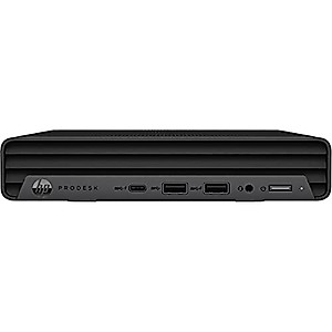HP Business Desktop ProDesk 600 G6 Desktop Computer - Intel Core i5 10th Gen i5-10500T Hexa-core (6 Core) 2.30 GHz - 16 GB RAM DDR4 SDRAM - 256 GB NVMe M.2 PCI Express SSD - Desktop Mini - Black