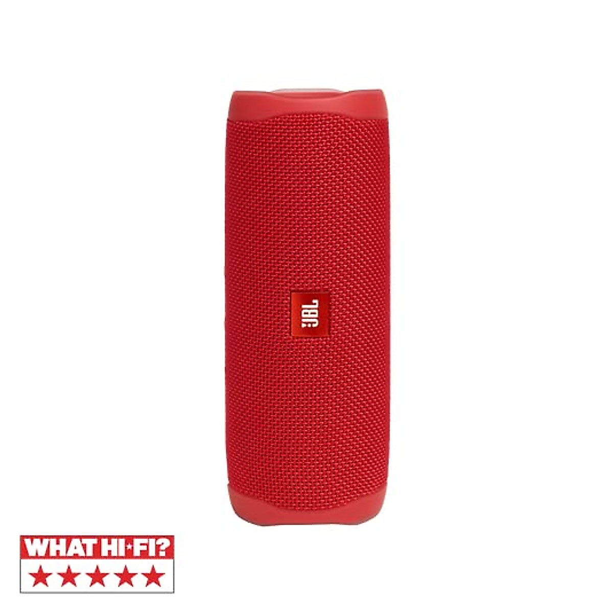 JBL FLIP 5 Portable Speaker IPX7 Waterproof Bundle with gSport Deluxe Hardshell Case (Red)