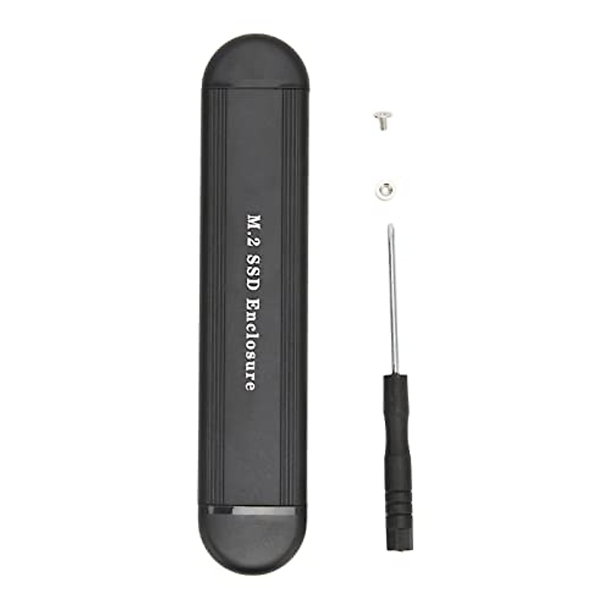 m.2 nvme ssd ngff Enclosure Adapter Plug and Play Smart Sleep Function Free m.2 ssd Enclosure for Desktop Tablet pc Black
