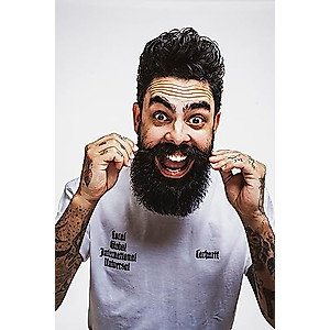 Reuzel Wood and Spice Beard Foam, Deodorizes Beard, 2.36 oz