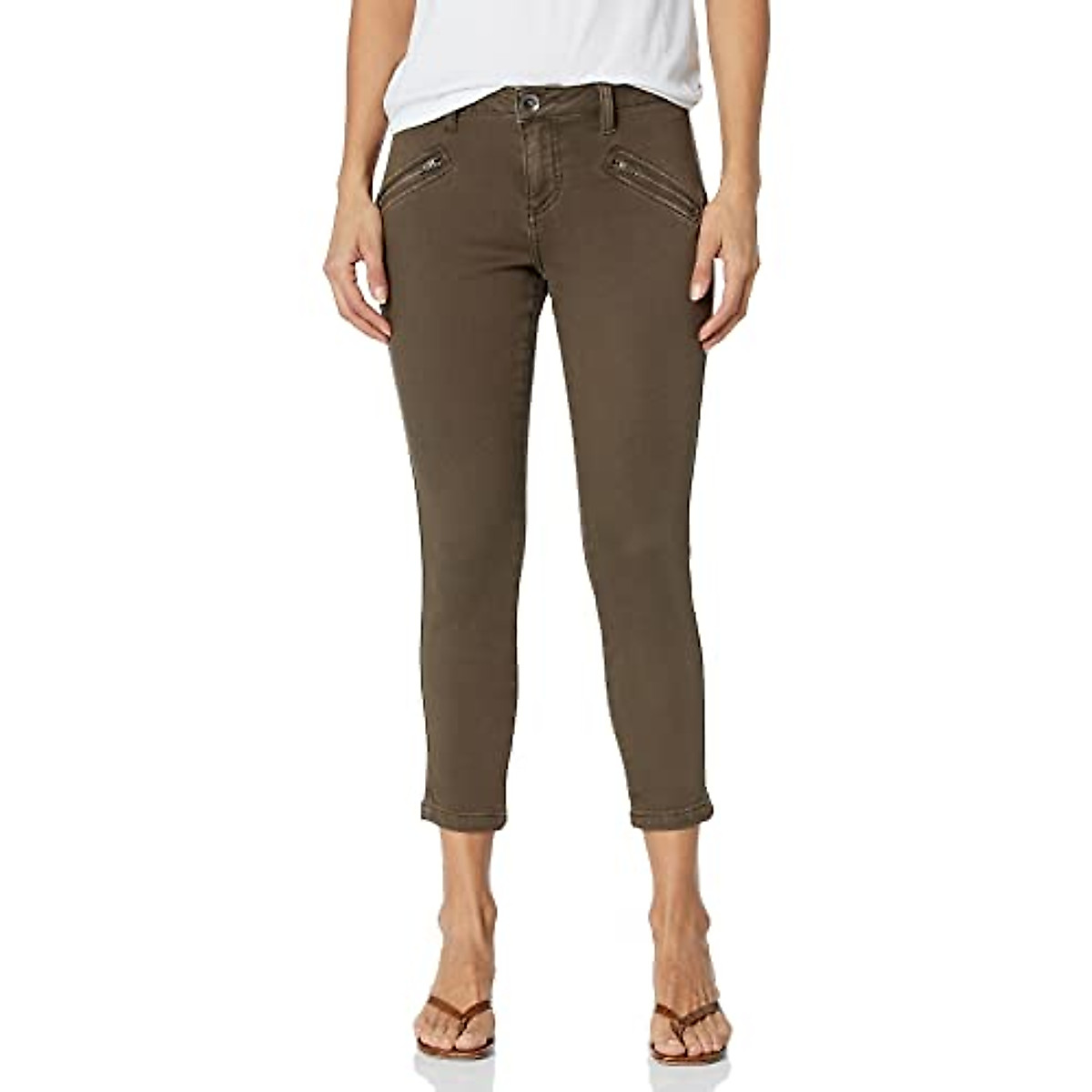 Jag Jeans Women's Petite Ryan Skinny Jean, Saddle, 2P