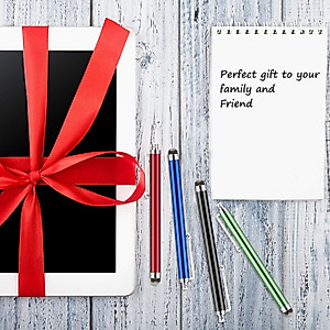 Outus 36 Pieces Stylus Pens Fiber Tip Series Capacitive Stylus Pens for Universal Touch Screen Devices Compatible with iPhone, iPad, Tablet (12 Colors)