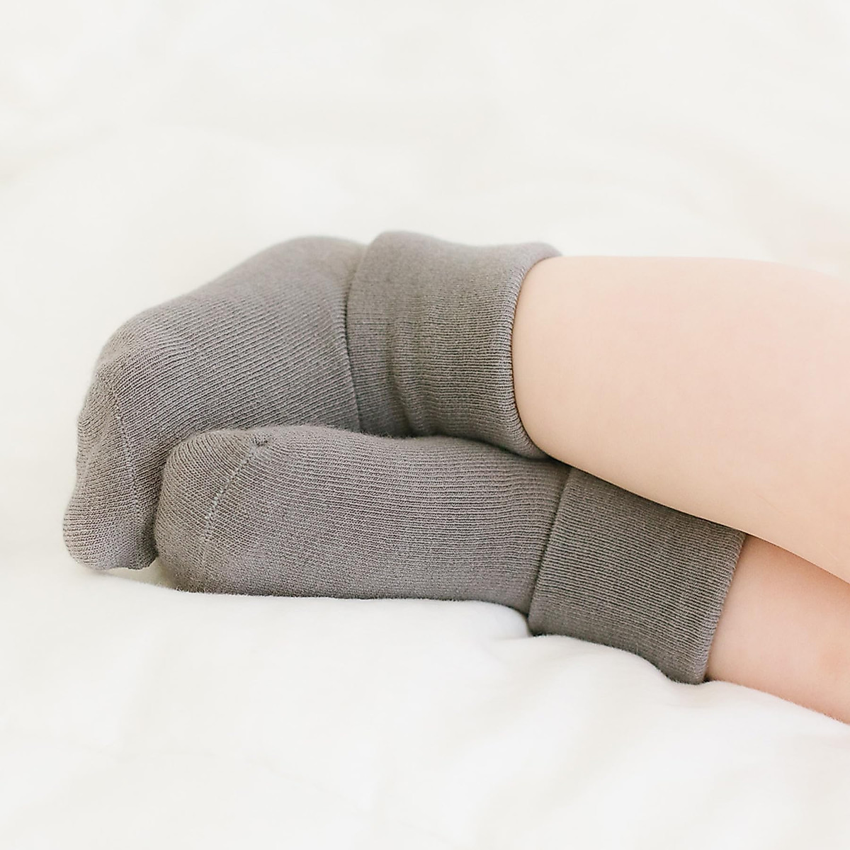 Babysoy Unisex Baby Grip Socks with Non-Skid Soles – Toddler Grip Socks for Infants – Non-Slip Baby Socks with Grips – Anti-Slip Ankle Socks for Crawling- Pack of 4s (0-6 Months, Pirate/Thunder)