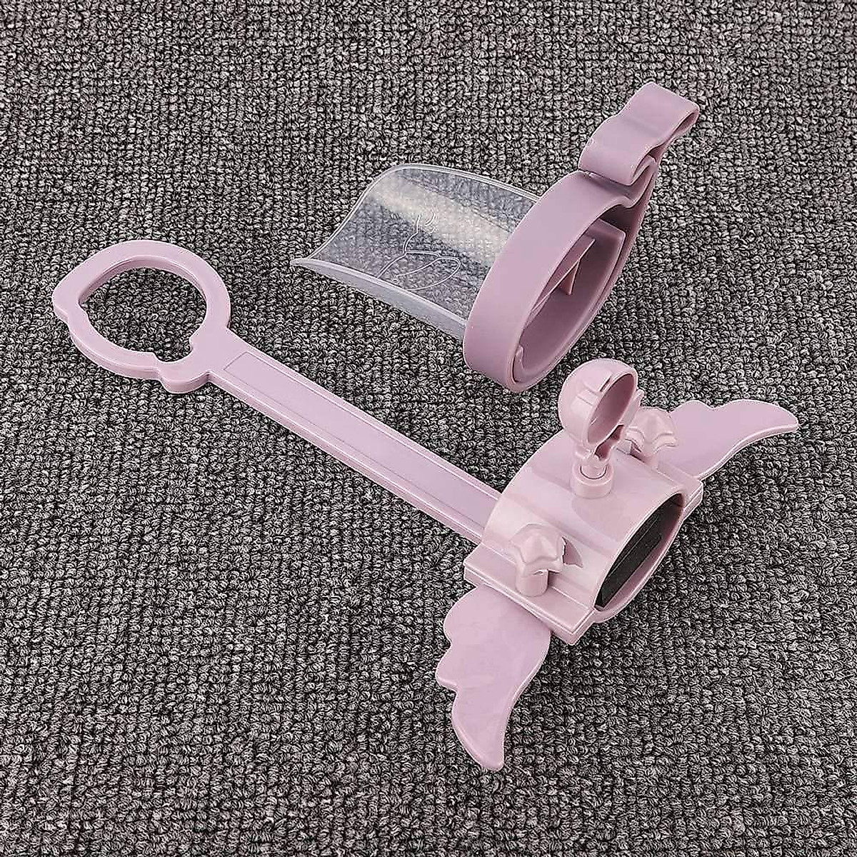 Faucet Handle Extender Set, Faucet Extender for Toddlers, Sink Handle Extender Odor-Free Cartoon for Different Switches Teaches Your Baby or Child Good Habit(Purple)