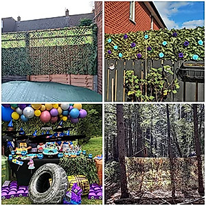 LOOGU Camo Netting, Camouflage Net Blinds Great for Sunshade Camping Shooting Hunting etc.