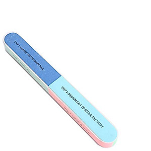 XICHEN 7-Way Nail Buffer Nail Shiner Sponge Nail Files Sanding Blocks - 12pcs