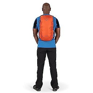 Osprey Skarab 18L Men's Hiking Backpack with Hydraulics Reservoir, Tundra Green, One Size