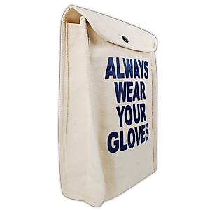 MAGID A.R.C. Cotton Twill Canvas Glove Bag for Rubber Insulating Electrical Gloves