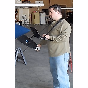 Connect A Desk: Mobile Laptop Harness & Desk | Hands Free Portable Adjustable Wearable Desk for Laptop, Tablet, Notepad, MacBook, etc.