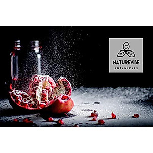 Naturevibe Botanicals Pomegranate Peel Powder 5lbs | Punica Granatum 100 pure pomegranate peel grounded |Bulk Bag (80 Ounces)