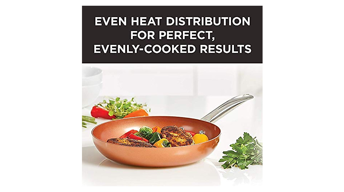 Copper Chef 9-Piece Cookware Set | Non-Stick & Versatile Cooking