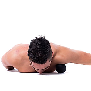 FASCIQ® Trigger Point Massage Ball – 3 inch | Lacrosse Ball | Trigger Point Roller| Handheld Foam Roller | Suitable for Smaller Body Areas | Light Weight, durbale & eco-Friendly