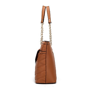 MKF Collection Tote & Wristlet Wallet for Women - Designer Handbag Shoulder Bag - Top-handle Purse