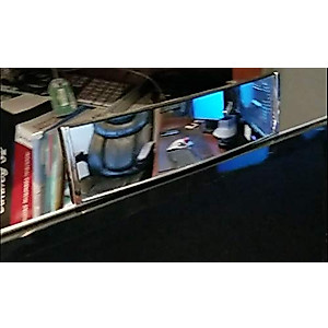 Definition Wide Angle Rear View Mirror for PC Monitors or Anywhere: EX Large by ModTek (2 Pack)