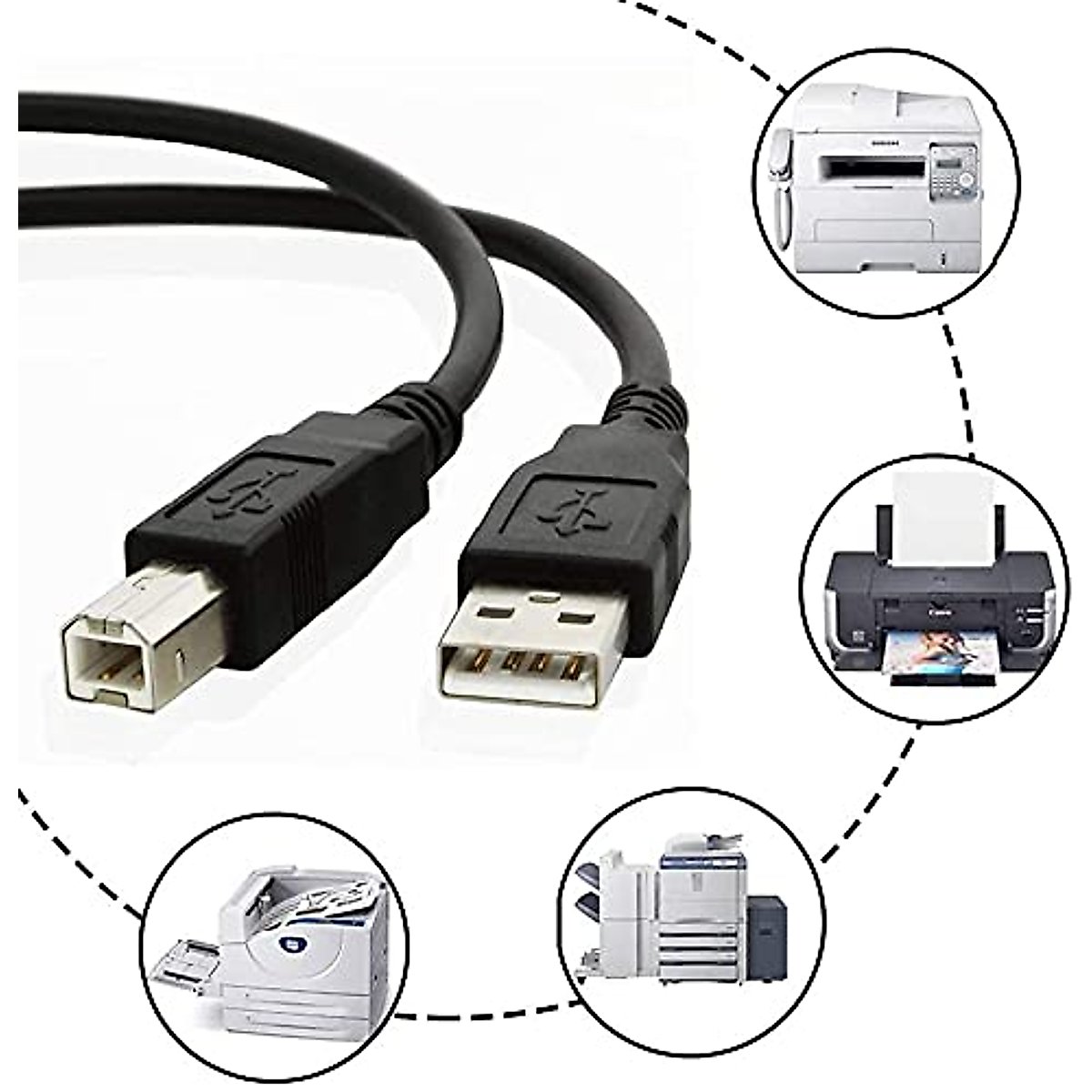 Beatch USB 2.0 Data PC Cord for Magicspin IDVD16DDBE DVDRW 1016UI IDVD16DD 16x DVD+CD/RW Drive Magicspin I/O Magic P/N: I522452EU Model Number: BCE 5224UI USB CD CD-R/RW ReCordable Rewritable Drive