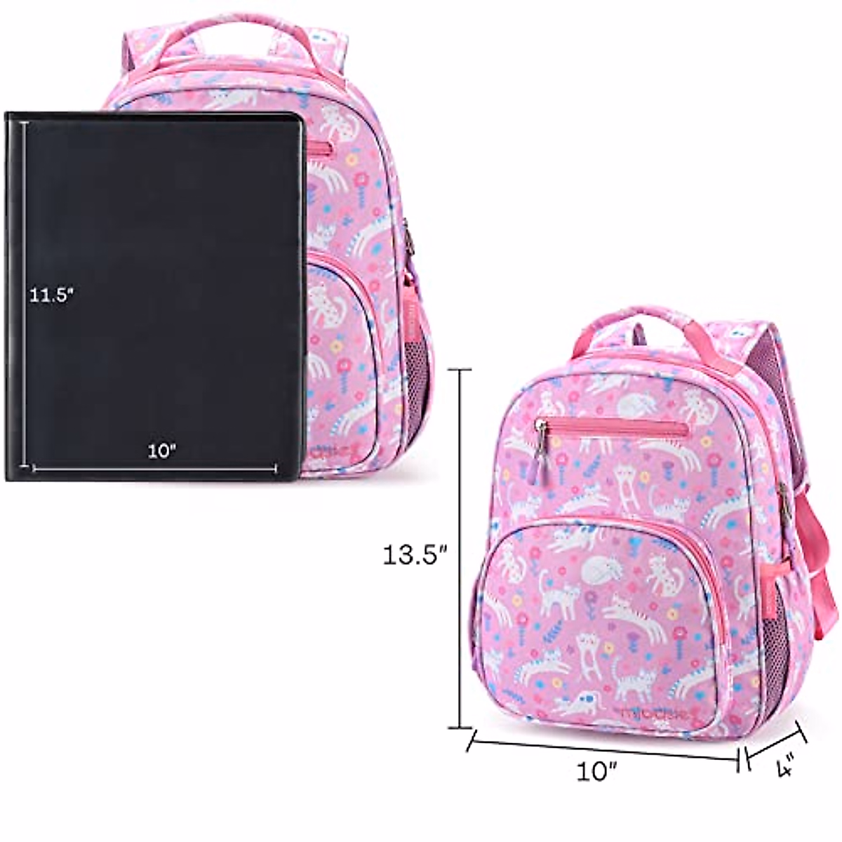 mibasies Cat Lunch Bag and Girls Backpack