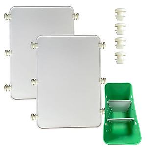 Afonso Upgrade Divider Tray for Bogg Bag Accessories for Bogg Bags, Divider Tray with 8Pcs Socket Compatible with Bogg Bag Original X Large Help with Organizing Your Bag and Divide Space (2Pcs)