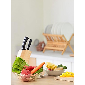 Tri knife sharpener with Safety Rods, Premium Alumina Ceramic Stones, Sharpener Rods for Quickly Repairing and Polishing Straight for Kitchen Knives, Scissors, and Razors