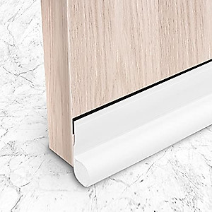 Under Door Draft Stopper 37 Adjustable Window Door Sweeps Easy to Cut and Washable Energy Saving Reduce Noise Window p15414 0