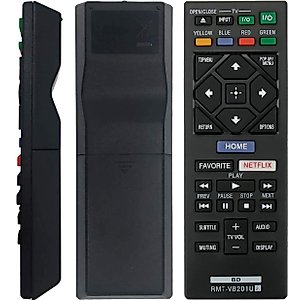 Remote Control Sony RMT-VB201U Remote fit for Sony Blu-ray DVD Player BDP-S3700 BDP-BX370 BDP-S1700 UBP-X700 BDPS3700 BDPBX370 BDPS1700 UBPX700 BDP-S1700ES