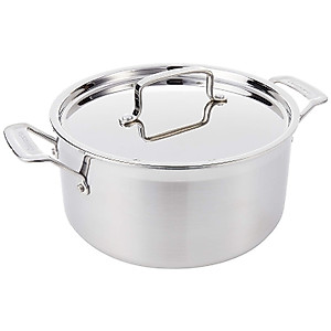 Cuisinart MultiClad Pro Stainless 6-Quart Saucepot with Cover & MultiClad Pro Stainless Steel 1-1/2-Quart Saucepan with Cover