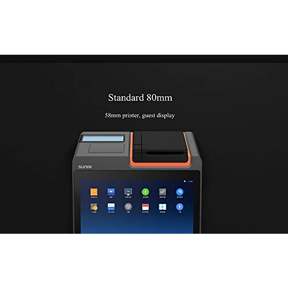 SUNMI T2mini Wireless Bluetooth Cash Register Printing Integrated Touch Screen Ordering Machine 80mm Small Ticket Printer T2 Mini