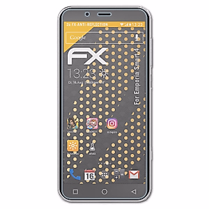 atFoliX Screen Protector compatible with Emporia Smart.4 Screen Protection Film, anti-reflective and shock-absorbing FX Protector Film (3X)