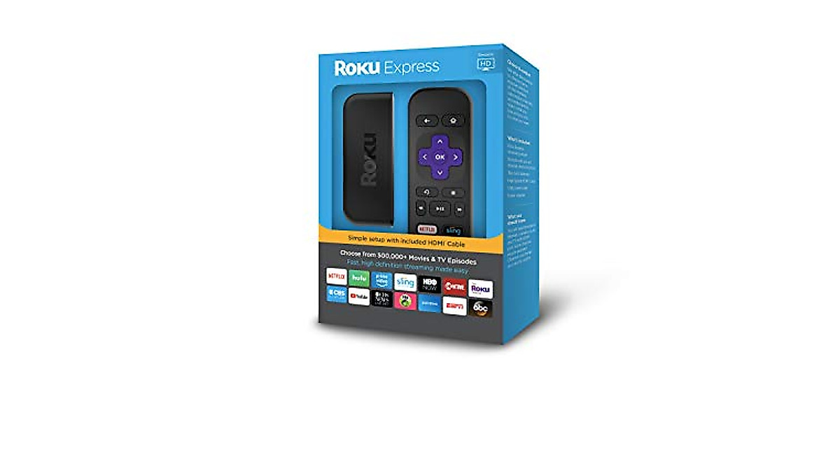 Roku Express Streaming Player | HD Content with Easy Setup
