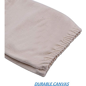 Beekeeping Gloves Bee Keeper Gloves - Premium Goatskin Leather Beekeeper Gloves with Protective Ventilated Long Canvas Sleeves & Elastic Cuffs for Beginner, Professional Beekeeping Supplies,Large