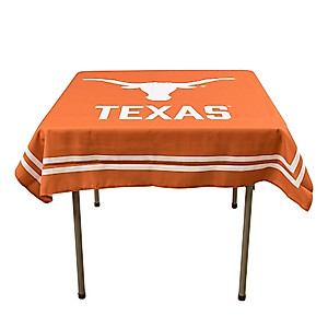College Flags & Banners Co. Texas Longhorns Logo Tablecloth or Table Overlay