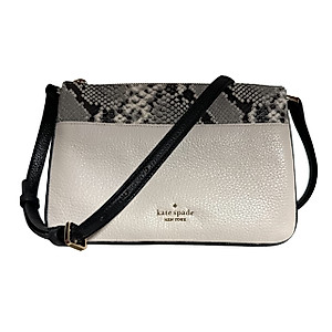 Kate Spade New York Triple Gusset Crossbody (Parchment multi)