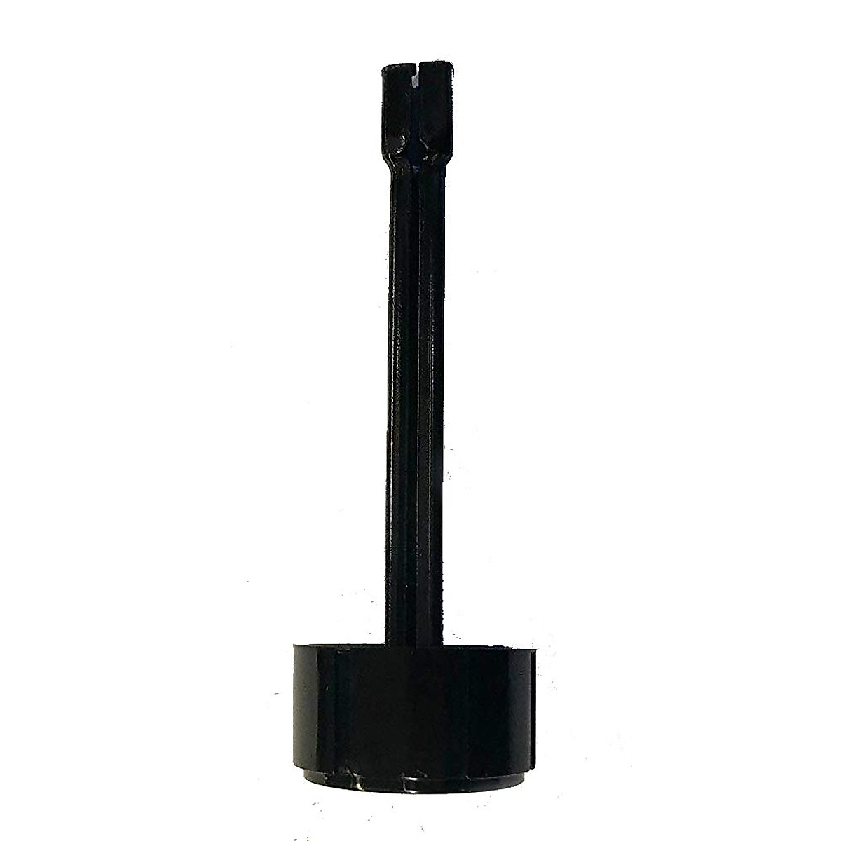 RCK Sales Fireplace Gas Log Safety Pilot Gas Valve Black Knob & Four Inch Extension Handle