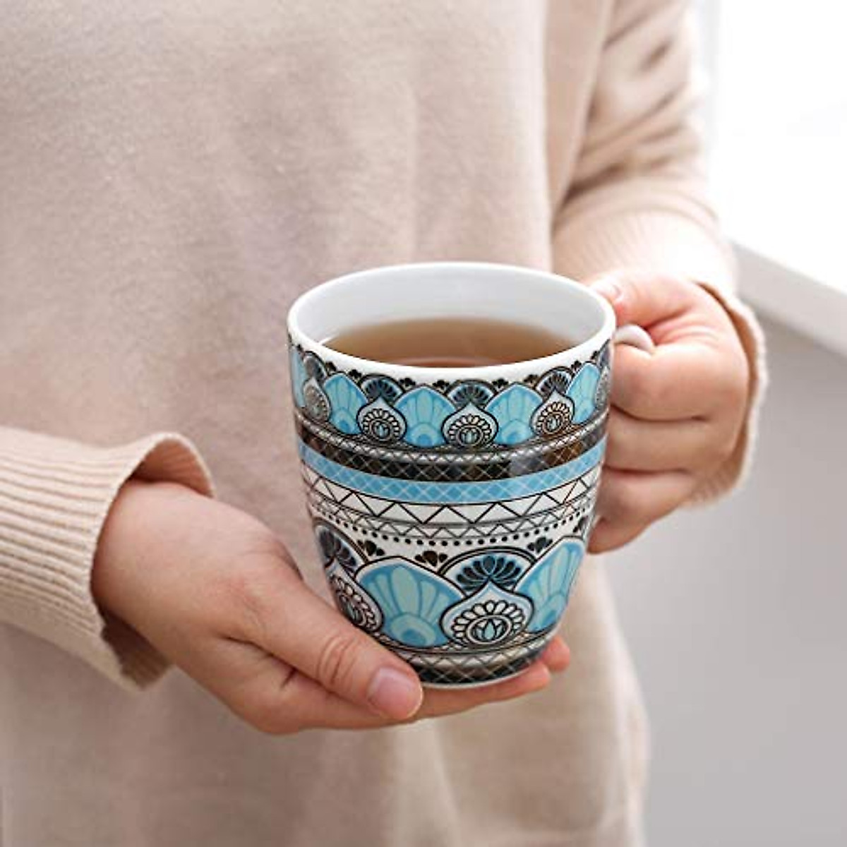 TBGFPO 32-Piece Ceramic Porcelain Dinner Plate Tableware Set with Dinner Plate,Dessert Plate,Cereal Bowl,380ml Mug Set