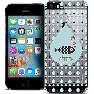 Ultra Slim Case for Apple iPhone 5/5S/SE, Little Fish Grains Design