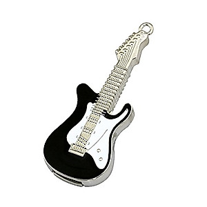 32GB USB 2.0 Flash Drive Metal Music Guitar Shaped Pen Drive Memory Stick Thumb Drive