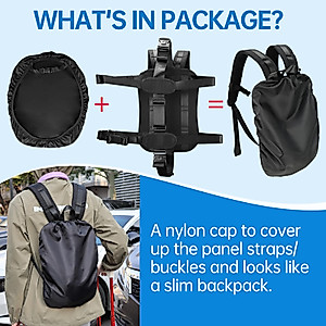 Hardcase/Carry On Trolley Luggage Backpack Conversion System Adjustable Strap