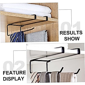 GRIRIW Roll Paper Storage Rack Antique Towel Holder Tissue Paper Holder Tissue Paper Rack Wall Mount Paper Towel Holders Wall Mount Towel Holder Cabinet Towel Holder Tissue Organizer