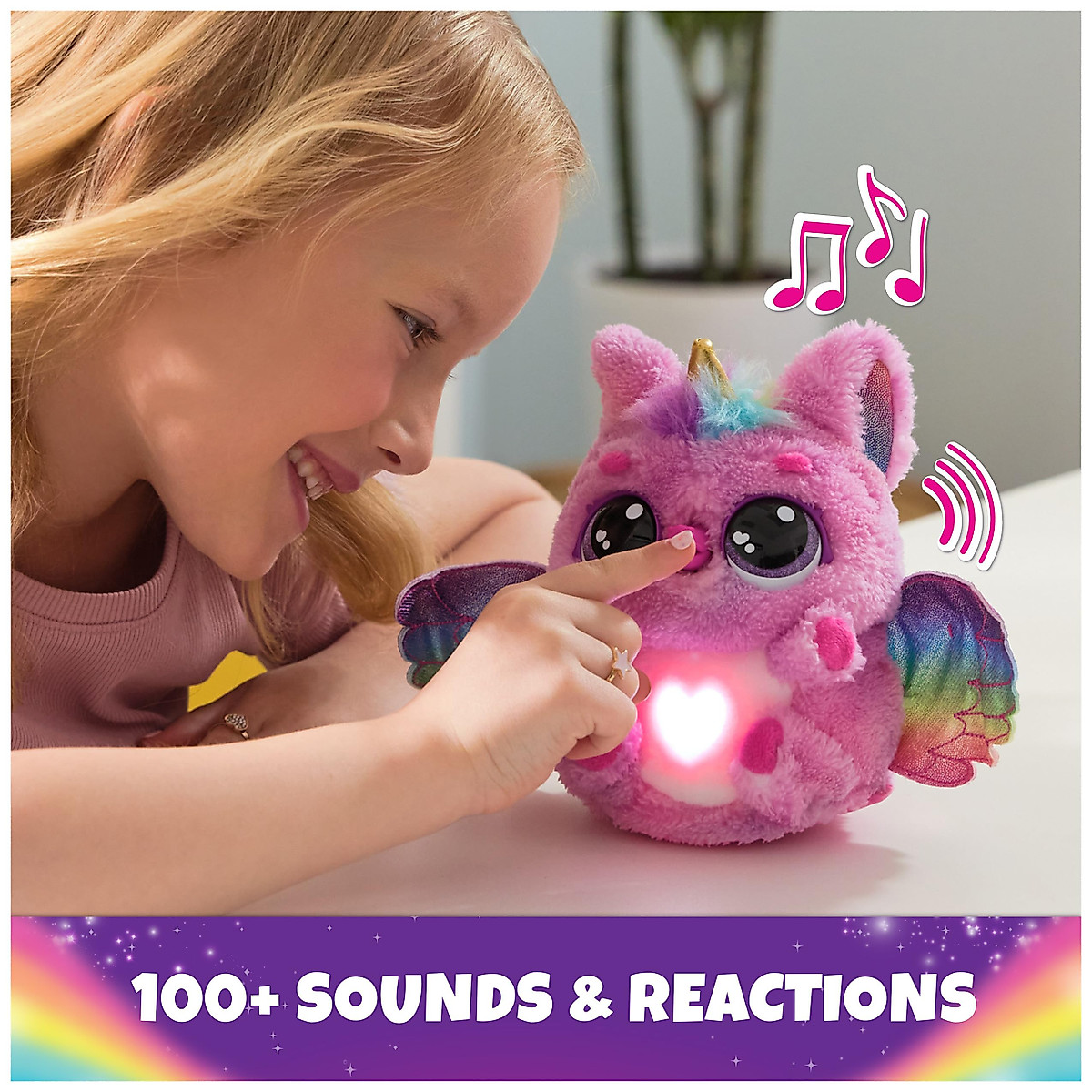 Hatchimals Alive, Mystery Hatch Pufficorn, Surprise Interactive Toy & Egg with Mist, Lights & Sounds (Styles May Vary), Kids Toys for Girls & Boys