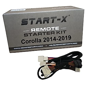 Start-X Remote Starter for Toyota Corolla 2014-2019 Key Start || Plug N Play || Compatible with 2014 2015 2016 2017 2018 2019